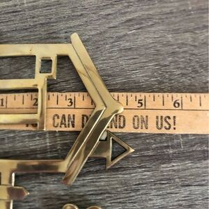 Vintage | Accents | Vtg Brass House With Tree Key Hooks | Poshmark